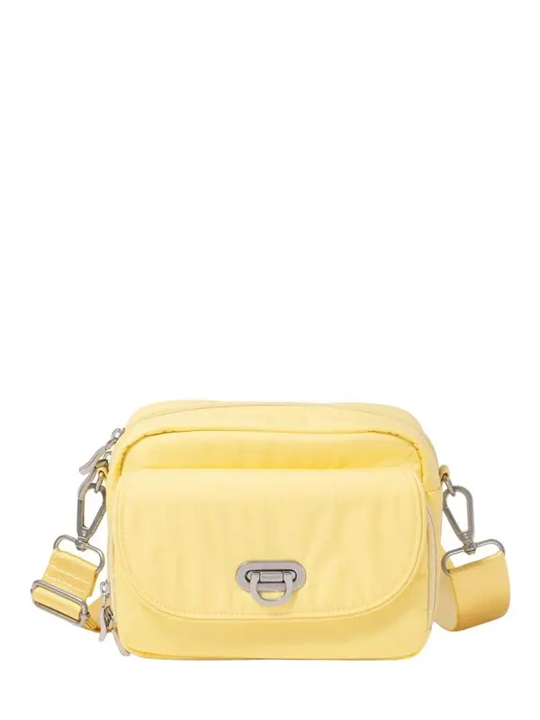 BAGGALLINI Coastal Flip Lock Camera Crossbody Bag - Butter Yellow