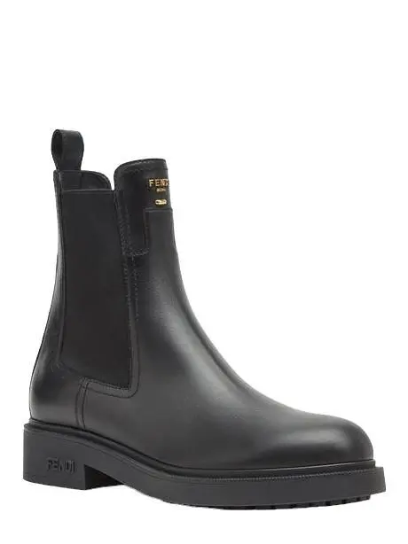 Fendi Filo Chelsea Boot - Nero/ Nero