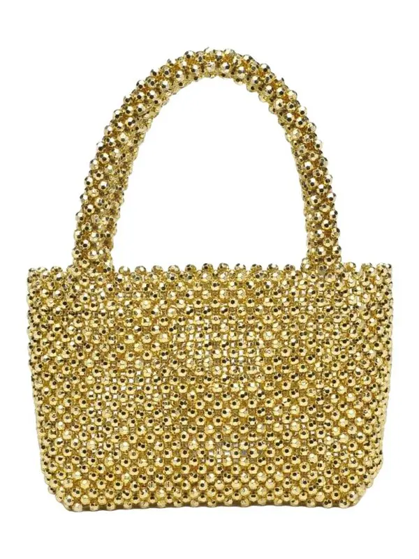 MODA LUXE Donna Rhinestone Evening Bag - Gold