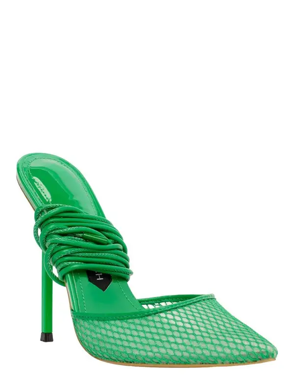 JESSICA RICH Exotic Stiletto Sandal - Green