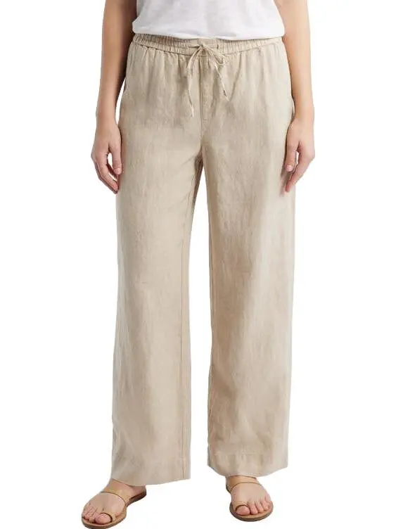Tommy Bahama Two Palms Easy Linen Drawstring Pants - Natural