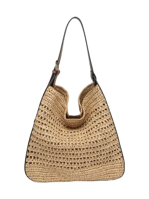 MODA LUXE Savannah Hobo - Tan Natural