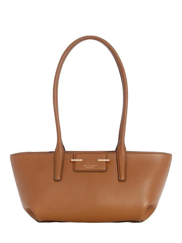 Rag & Bone Realm Leather Satchel - Golden Brown