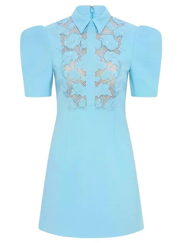 Rebecca Vallance Skye Embroidered Dress - Blue