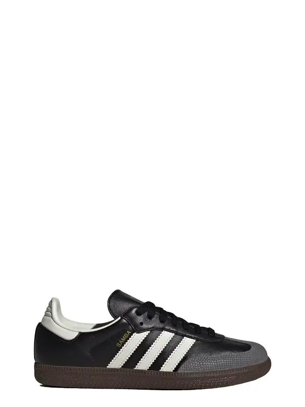 Adidas Samba Og Sneakers - Core Black/off White/gold Metallic