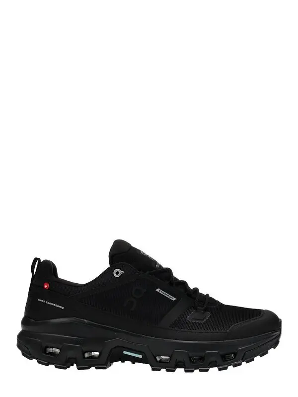 On Cloudrock Low Waterproof Sneakers - Black