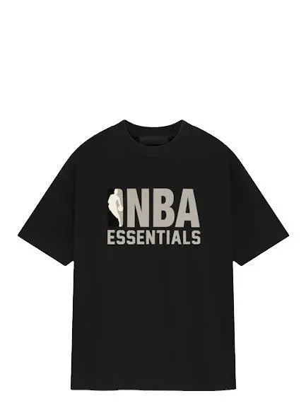 Fear Of God Essentials Nba Tee Shirt - Black