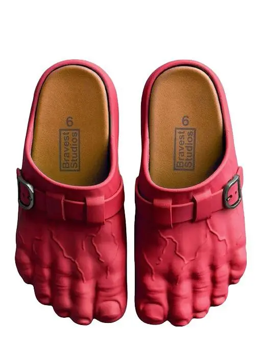 BRAVEST STUDIOS Foot Clog - Red