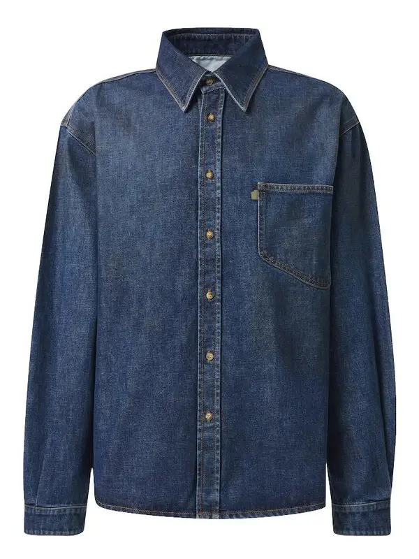 ERL Denim Overshirt - Blue