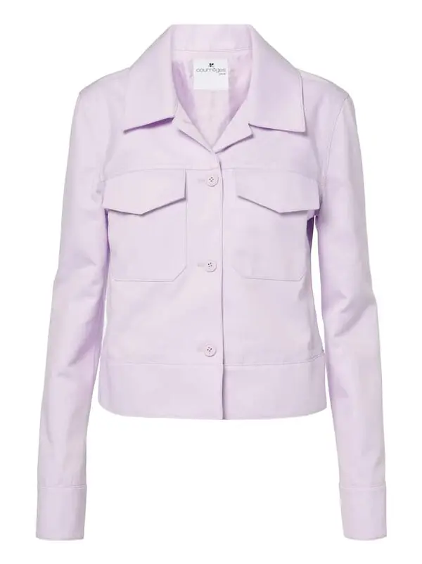 COURREGES Logo Jacket - Pink