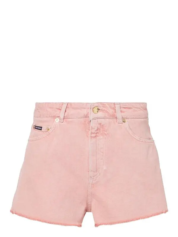 Dolce & Gabbana Denim Shorts - Pink