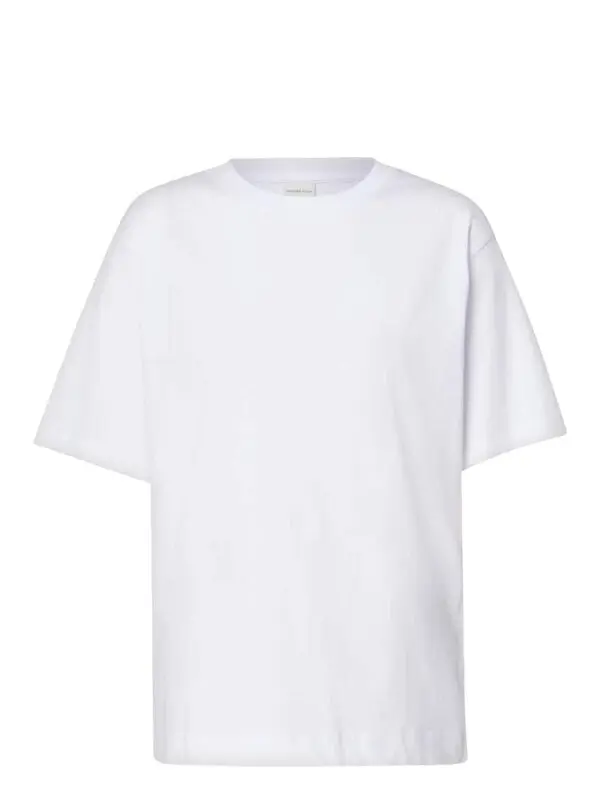Dries Van Noten Cotton Jersey T-shirt - White