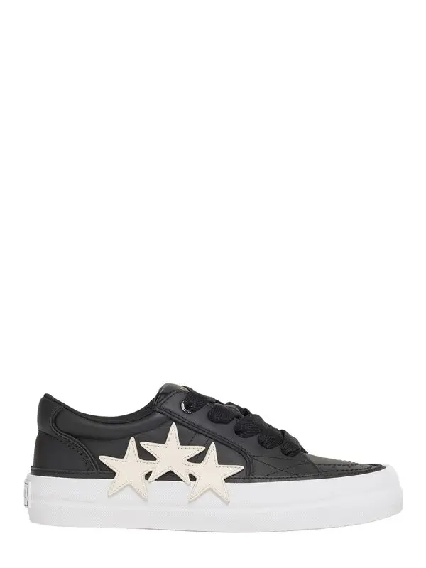 Amiri Sunset Skate Leather Low-top Sneakers - Black
