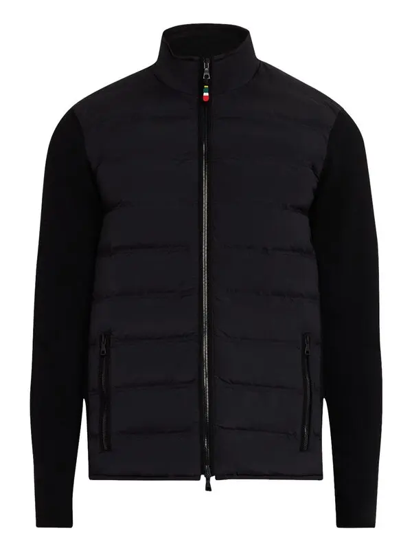 Orlebar Brown Wallace Down Knit Jacket - Black