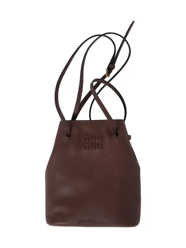 Miu Miu Nappa Leather Mini-bag - Briarwood