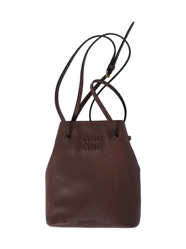Miu Miu Nappa Leather Mini-bag - Briarwood