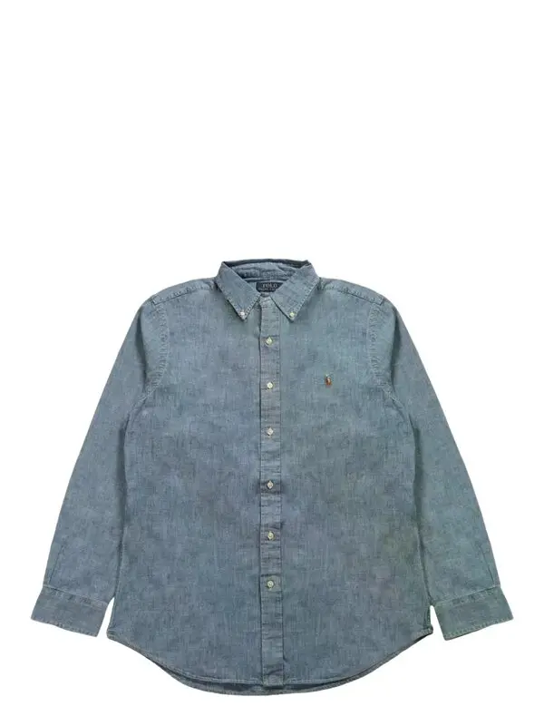 Polo Ralph Lauren Denim Cotton Shirt - Blue