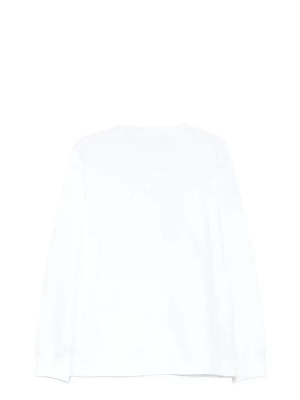 Sacai Wtaps-print Sweatshirt - White
