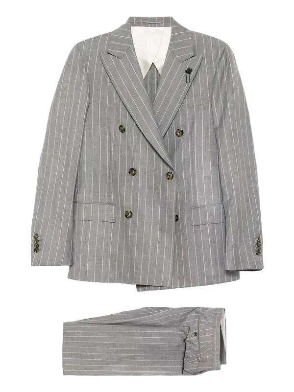 LARDINI Wool Suit - Grey
