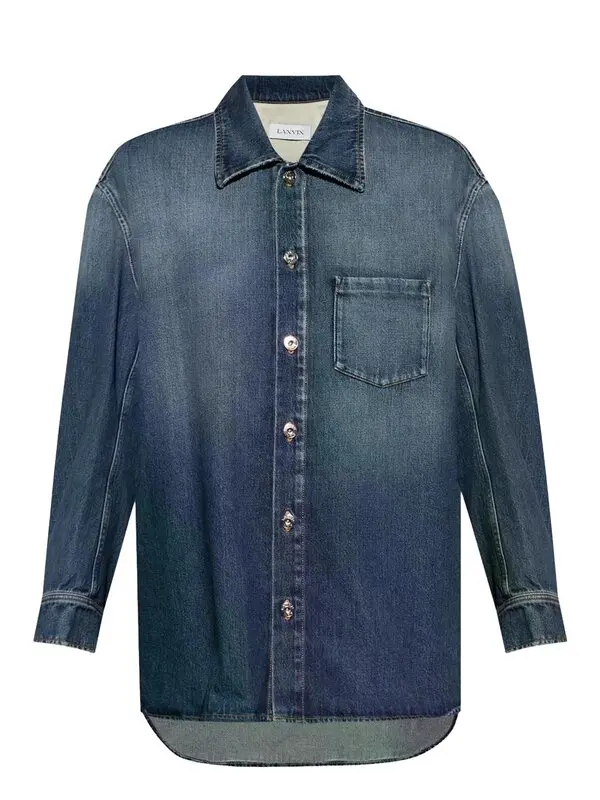 LANVIN Denim Shirt - Blue