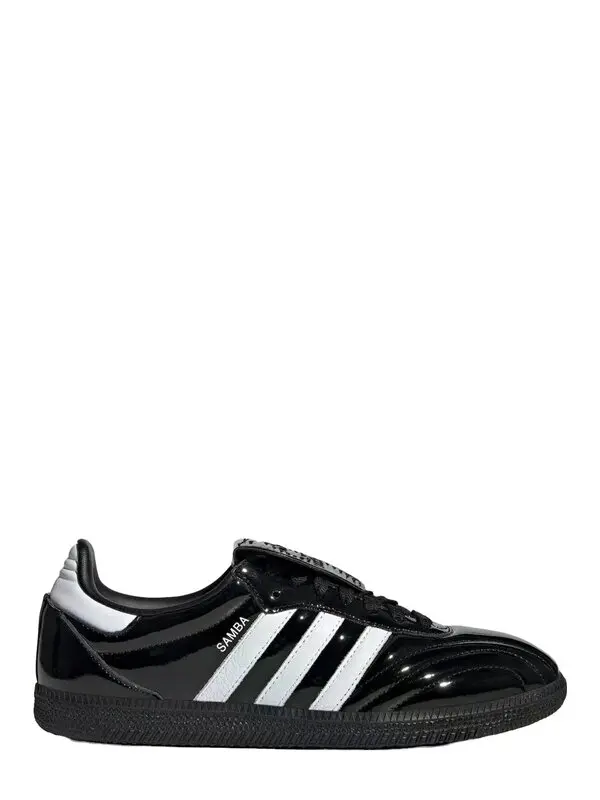 Adidas Samba Lt Patent Leather Sneakers - Black