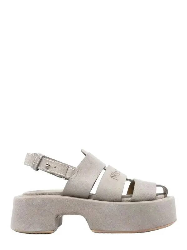 JW Anderson Suede Fisherman Sandals - Grey