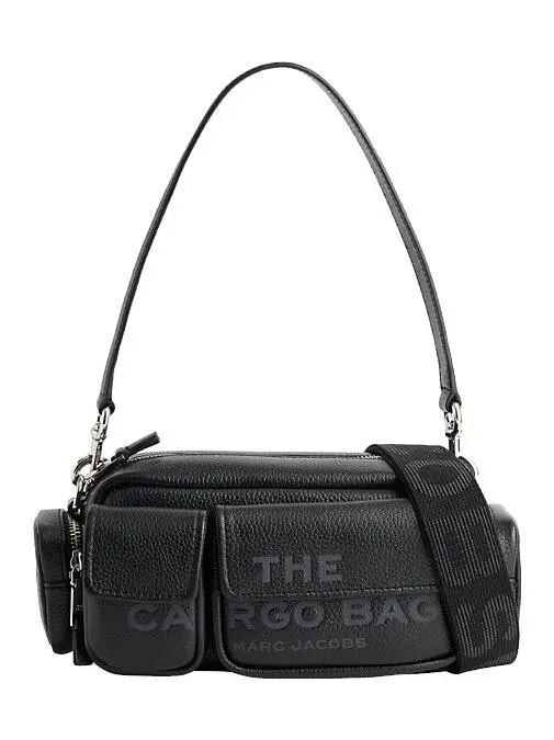 Marc Jacobs The Cargo Leather Shoulder Bag - Black