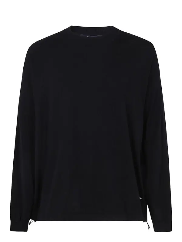 Comme Des Garçons Crewneck Sweater - Black