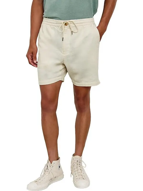 Rails Archer Regular Fit 6" Shorts - Ecru