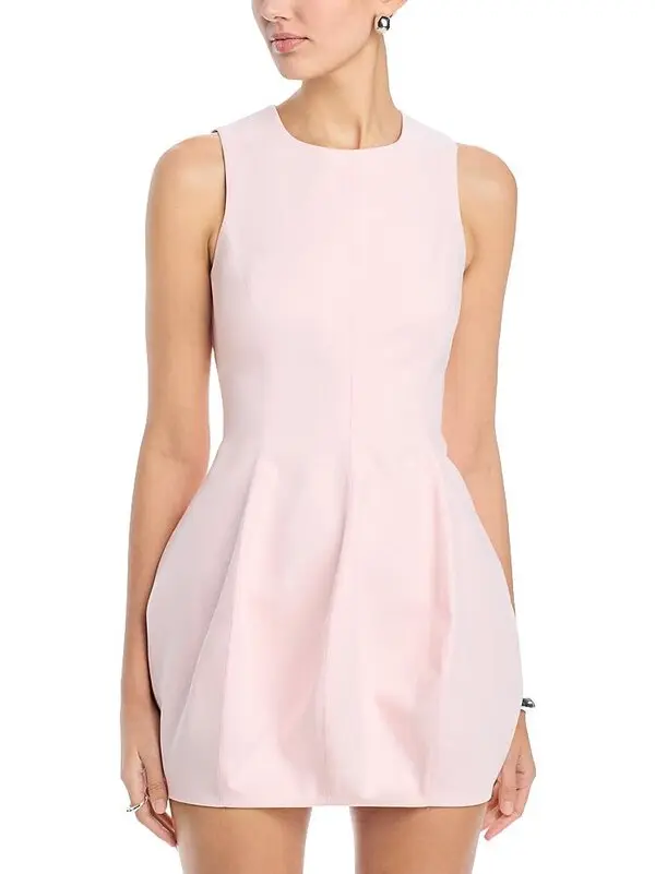 Bcbgmaxazria Bubble Mini Dress - Pink Blush
