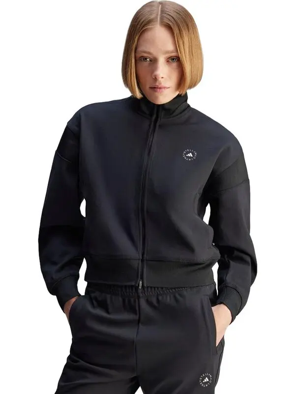 Adidas By Stella Mccartney Knitted Track Top - Black