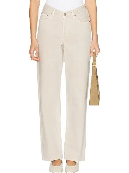 AGOLDE V-waist Baggy Jeans - Scone