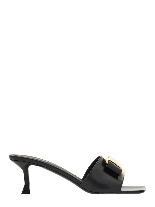 FERRAGAMO 55mm Vara Bow Mules - Black