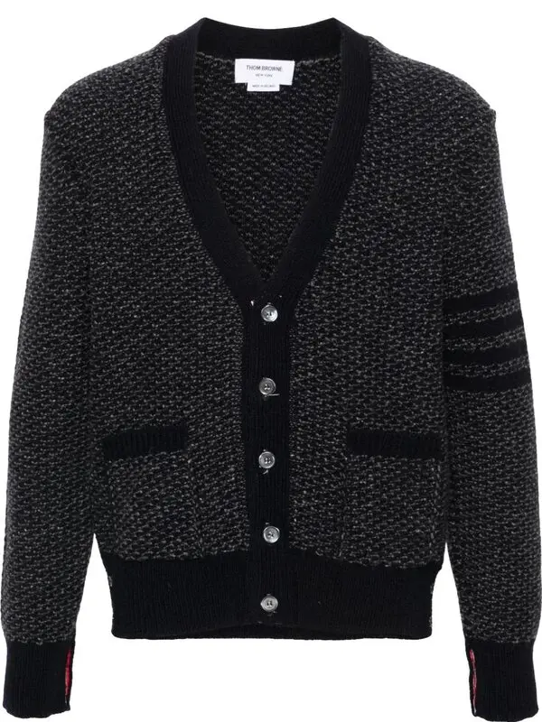 Thom Browne 4-bar Cardigan - Blue