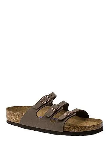 Pink Birkenstock Florida Soft Footbed Sandal - Brown