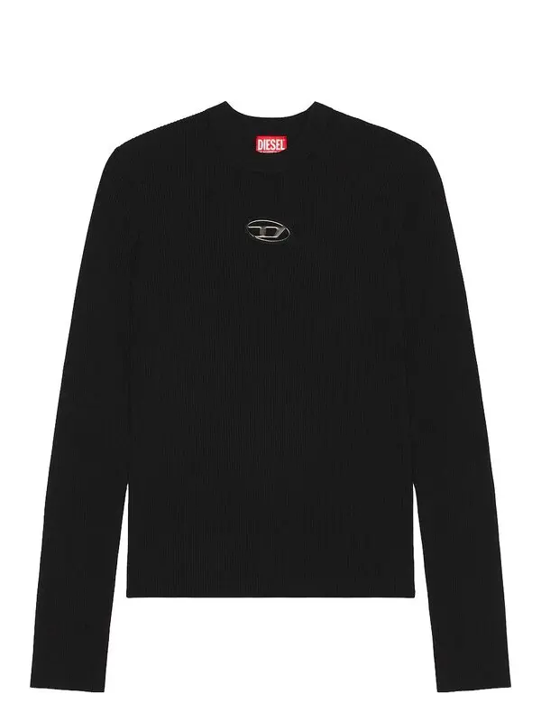 Diesel Zackary Round Neck Sweater - Black