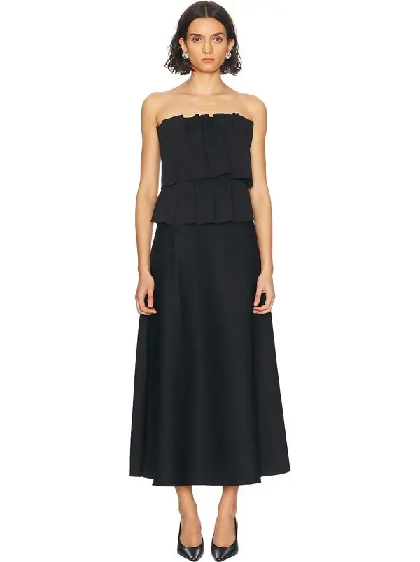 HOUSE OF DAGMAR Sculpted Tube Dress - Black