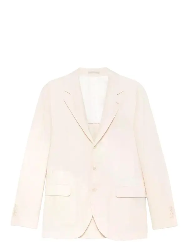 Brunello Cucinelli Prince-of-wales-check Blazer - Pink