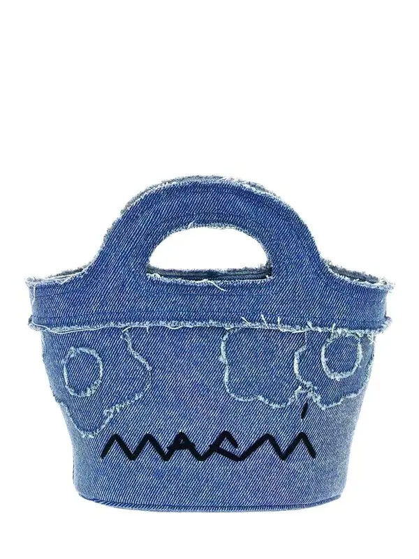 Marni Tropicalia Mini Tote Bag - Blue