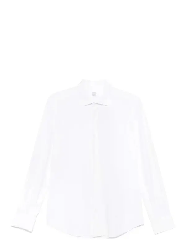 MAZZARELLI Piqué-weave Shirt - White
