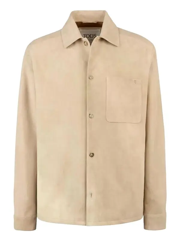 TOD'S Pashmy Shirt Jacket - Neutrals