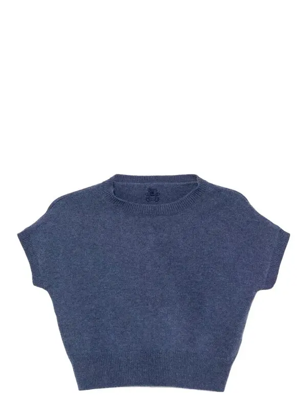 TEDDY CASHMERE Genova Top - Blue