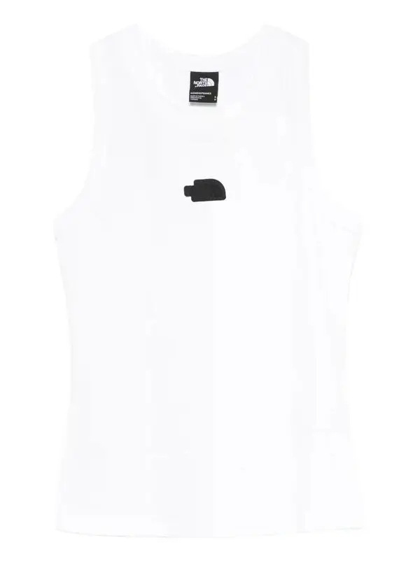 The North Face Fine-ribbed Tank Top - White