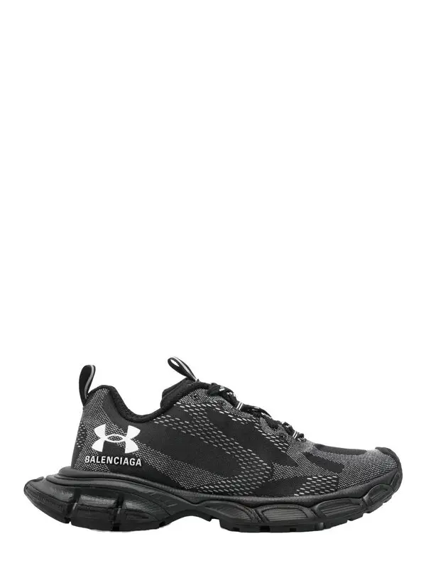 Balenciaga X Under Armour® Knit Sneakers - Black
