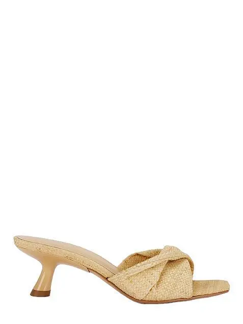 Raye Avital Raffia Sandal - Neutral