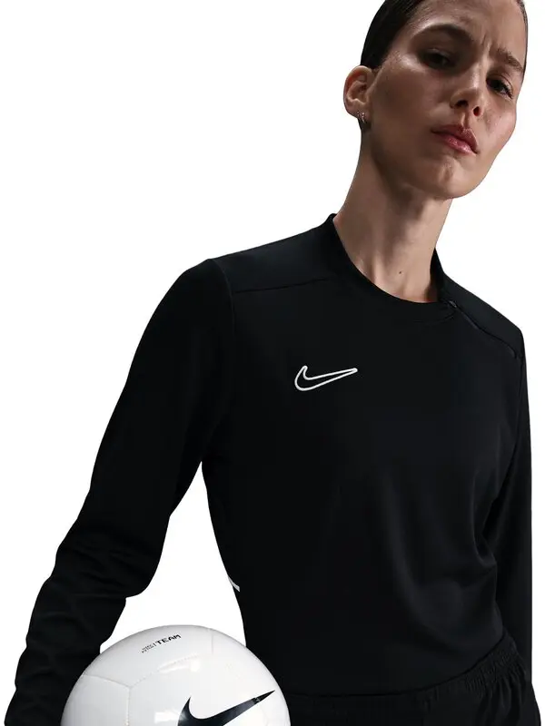 Nike Academy Dri-fit Long-sleeve Soccer Top - Black