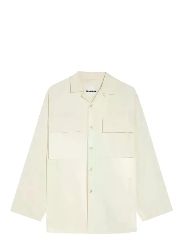 JIL SANDER Flap-pocket Shirt - White