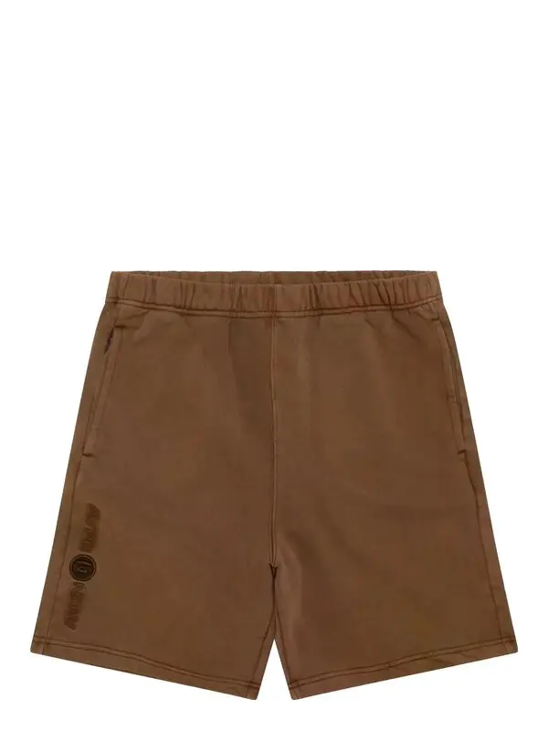 AAPE BY *A BATHING APE® Logo-embroidered Track Shorts - Brown