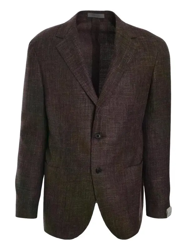 Corneliani Mélange Blazer - Brown