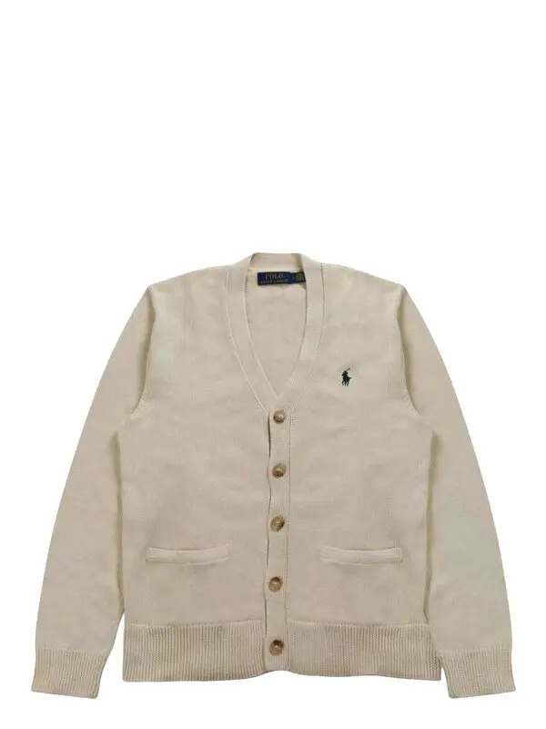 Polo Ralph Lauren Pony-embroidered Cardigan - Neutrals